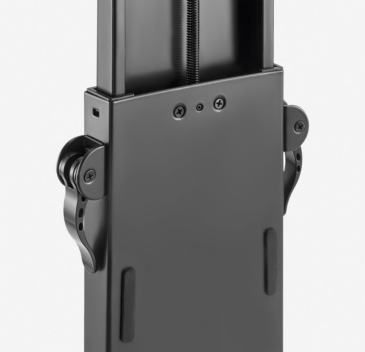 Soporte CPU colgante negro | Ergonomics Chile